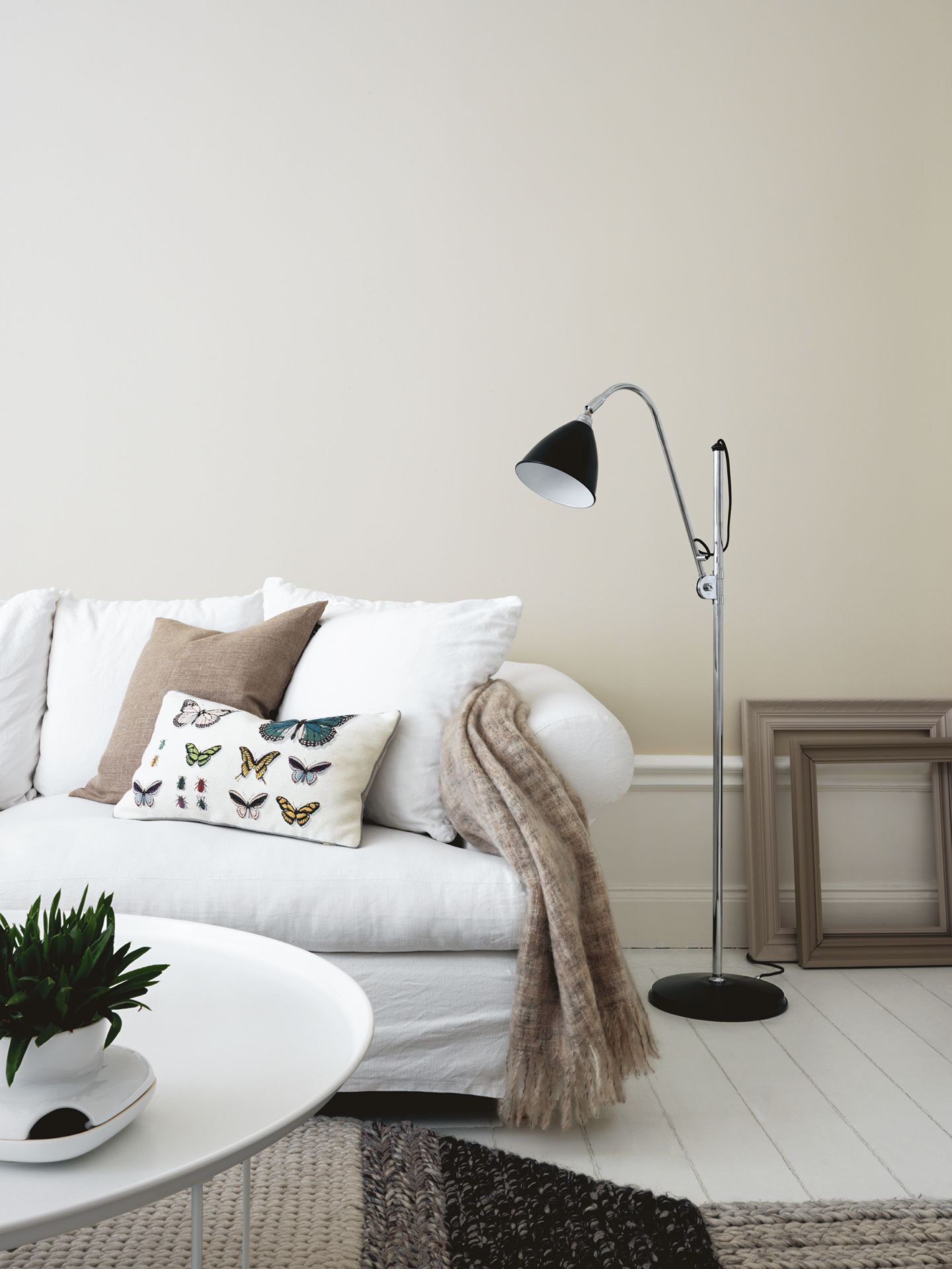 Hvite, grå og beige farger | Beckers Maling